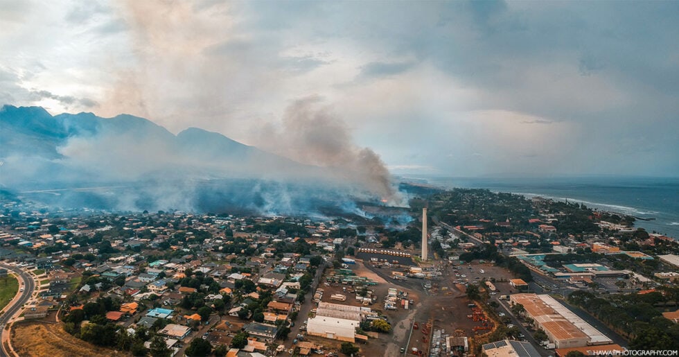 Lahaina Fire Photos - Hawaii Photography